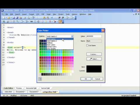 How to Use Color Codes in HTML (Online Tutorials)