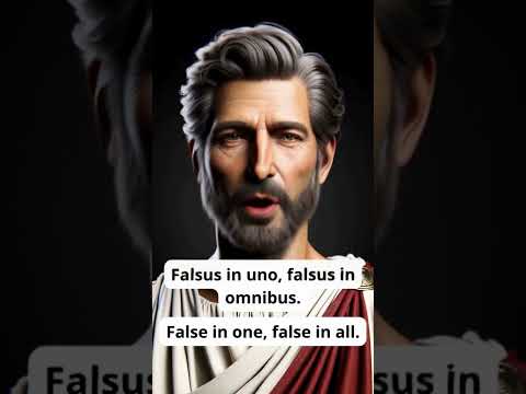 0200 Falsus in uno, falsus in omnibus | False in one, false in all