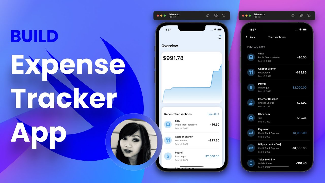 Build an Expense Tracker App in SwiftUI - full course