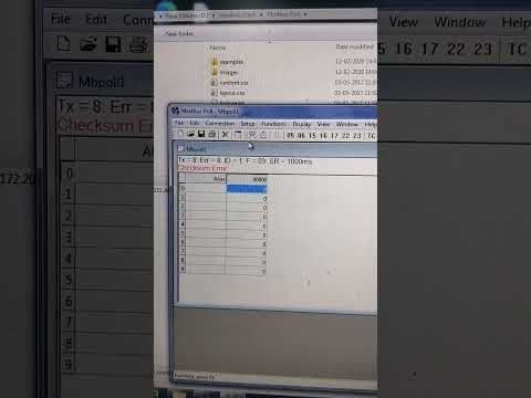 Modbus poll Tester