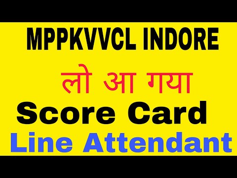 MPPKVVCL INDORE Requirements 2018 Score Card