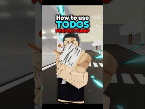 How to Use Todo's Perfect Swap #jujutsushenanigans #roblox #foryou #shenanigans #jjk #jjs #anime