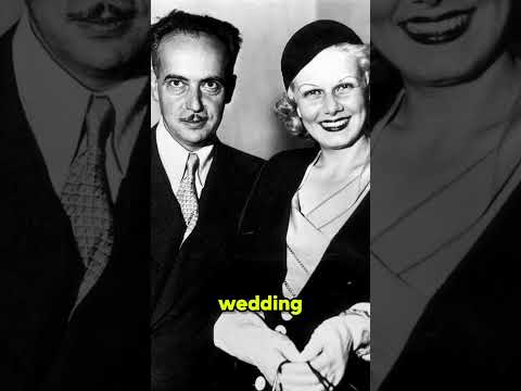 The Hollywood Tragedy of Jean Harlow and Paul Bern: The Marriage Shrouded in Mystery