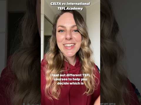 CELTA vs International TEFL Academy ✨ Teaching Practicum Differences