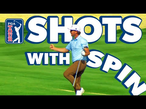 Best shots with SPIN of 2024 on the PGA TOUR