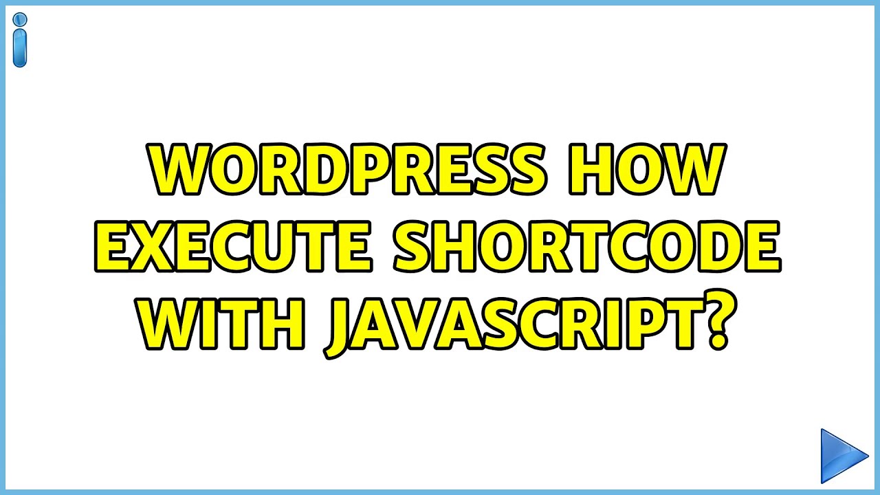 Wordpress: How execute shortcode with javascript?