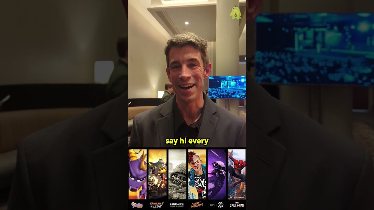 Insomniac Games Founder After Retirement - Ted Price #insomniacgames #marvelspiderman #DICEAwards