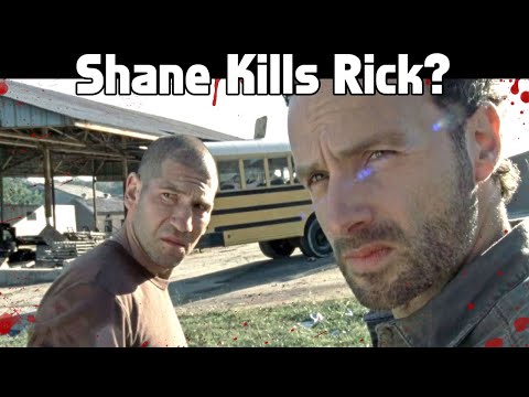 The Walking Dead Comic - Shane Kills Rick? Robert Kirkman Thought About It!