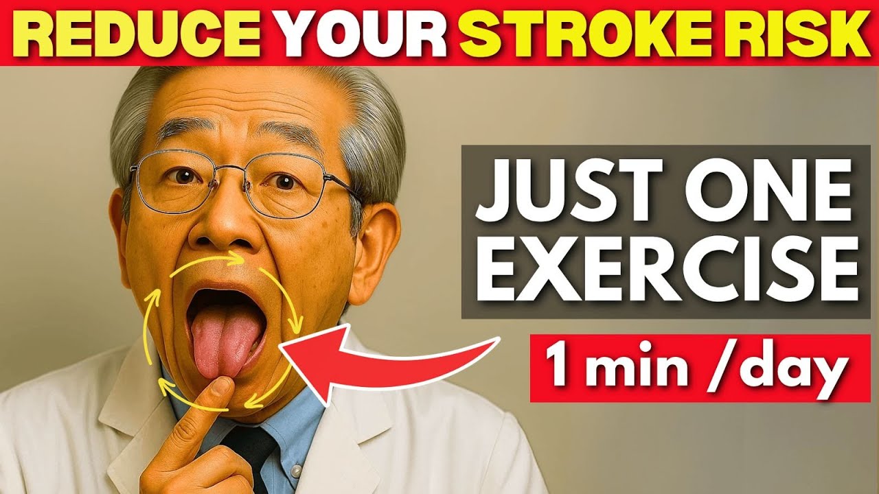 Japan’s Oldest Doctor: Do This 10-Second Tongue Trick to Reduce Stroke Risk After 60