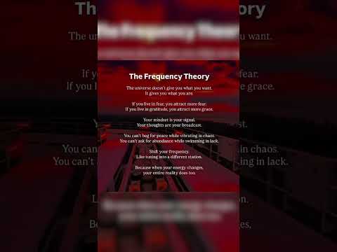 frequency theory.......