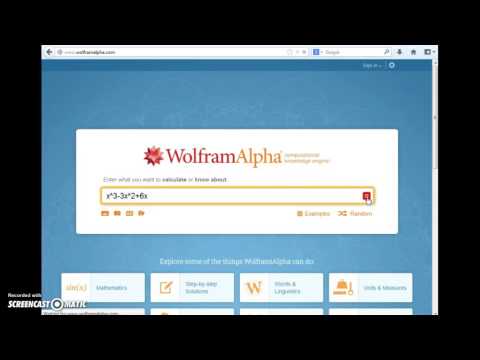 Wolfram Alpha Tutorial