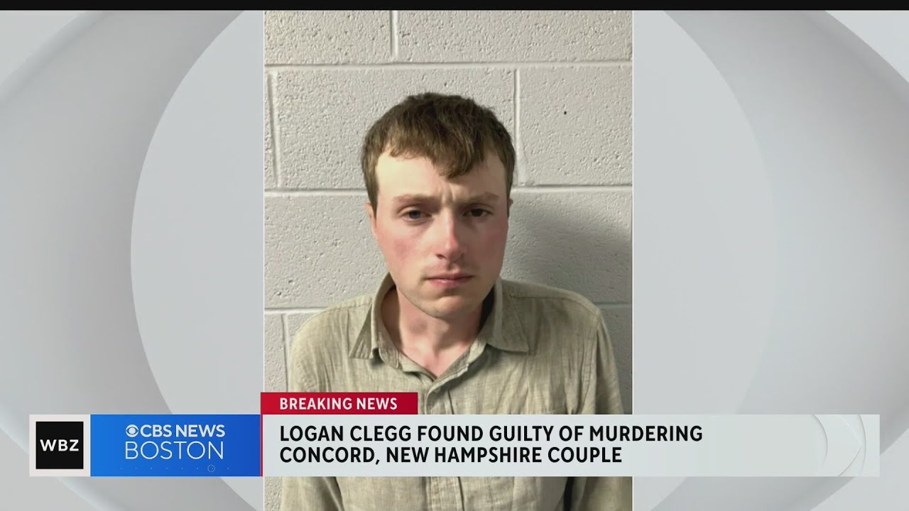 Logan Clegg convicted of murder in shooting deaths of Concord, NH couple