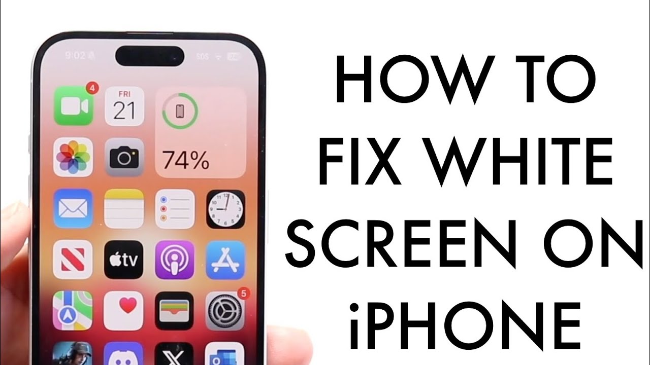 How To FIX iPhone Stuck On White Screen! (2025)