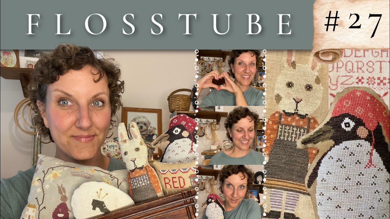 Flosstube #27: An Animal Cracker FINISH!
