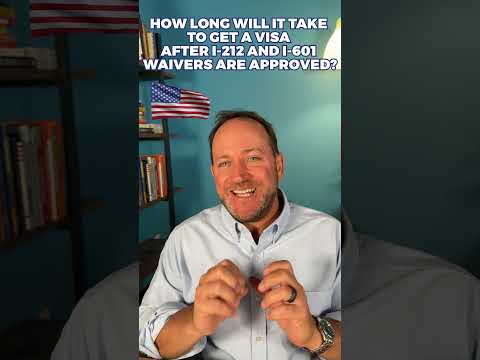 How long will it take to get a #visa after I 212 and I 601 waivers are approved #immigration #viral