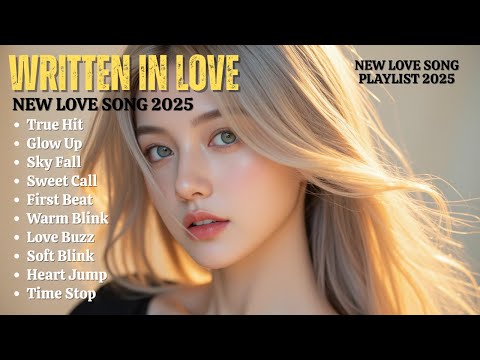 NEW LOVE SONG❤️|| WRITTEN IN LOVE || NEW SONG PLAYLIST 2025