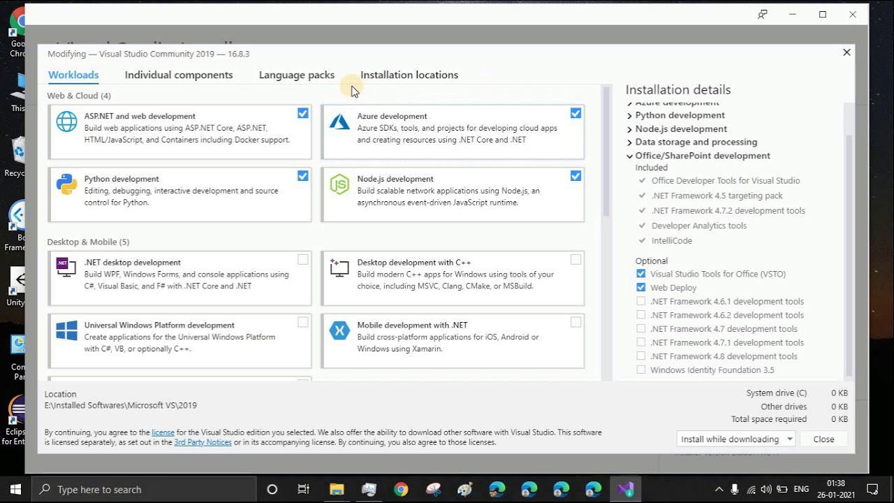 Workload Options for Microsoft Bot Framework