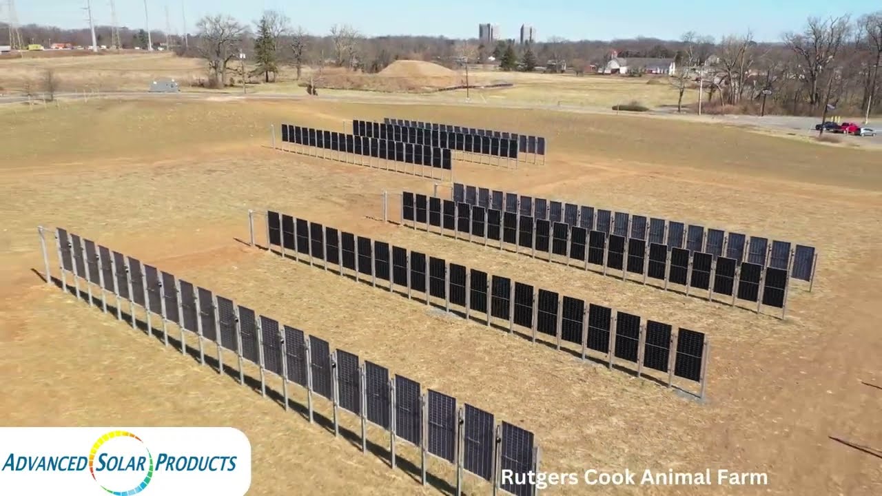 Rutgers University Agrivoltaic Projects
