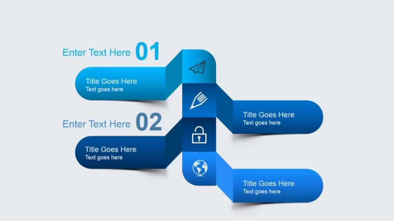 Animated Blue Gradient PowerPoint Template