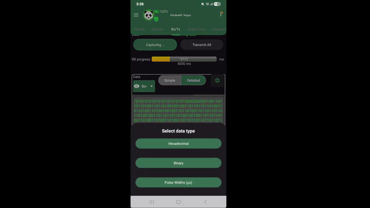 Rolling code decryption using PandwaRF Rogue Pro and Kaiju