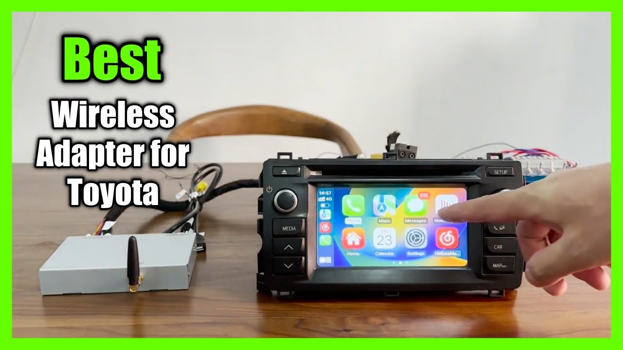 AUTOabc Wireless Carplay/Android Auto Adapter for Toyota Review