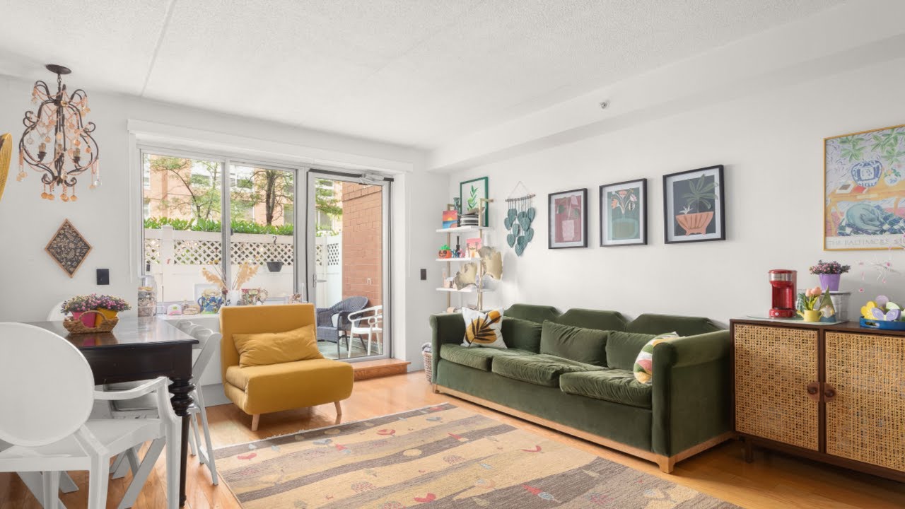 INSIDE SUN DRENCHED 1-BED w SPACIOUS TERRACE in PRIME CHELSEA | 555 West 23rd S3Q | SERHANT. Tour