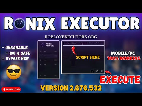 ️‍🔥Ronix Executor v2.676.532 - Best Free Roblox Exploit 2025 [Latest Update]