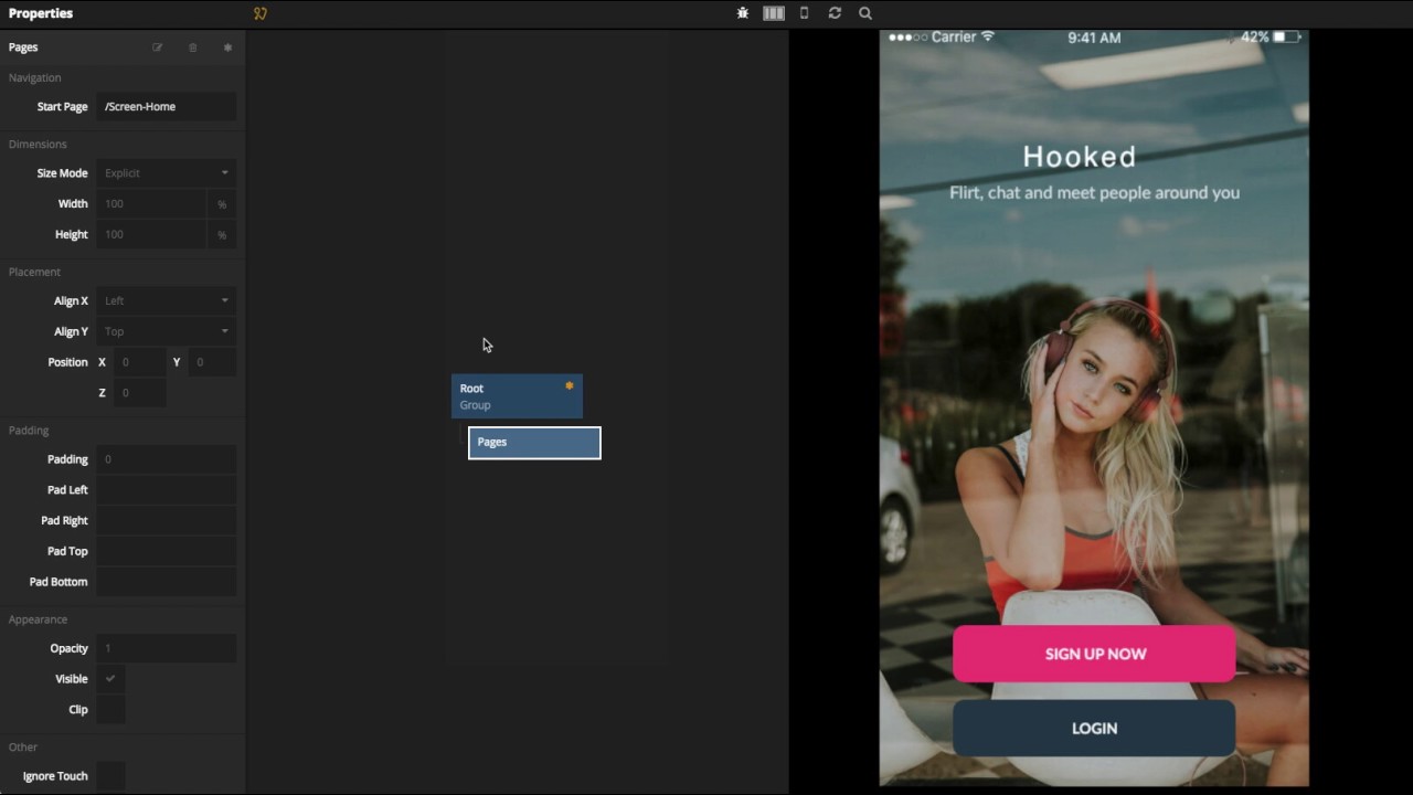 Noodl Basics - Page Navigation Tutorial