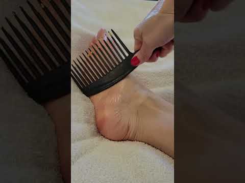 How to relieve your tired, sore feet, reduce foot pain fast! #shorts #relaxation #pain SUBSCRIBE!