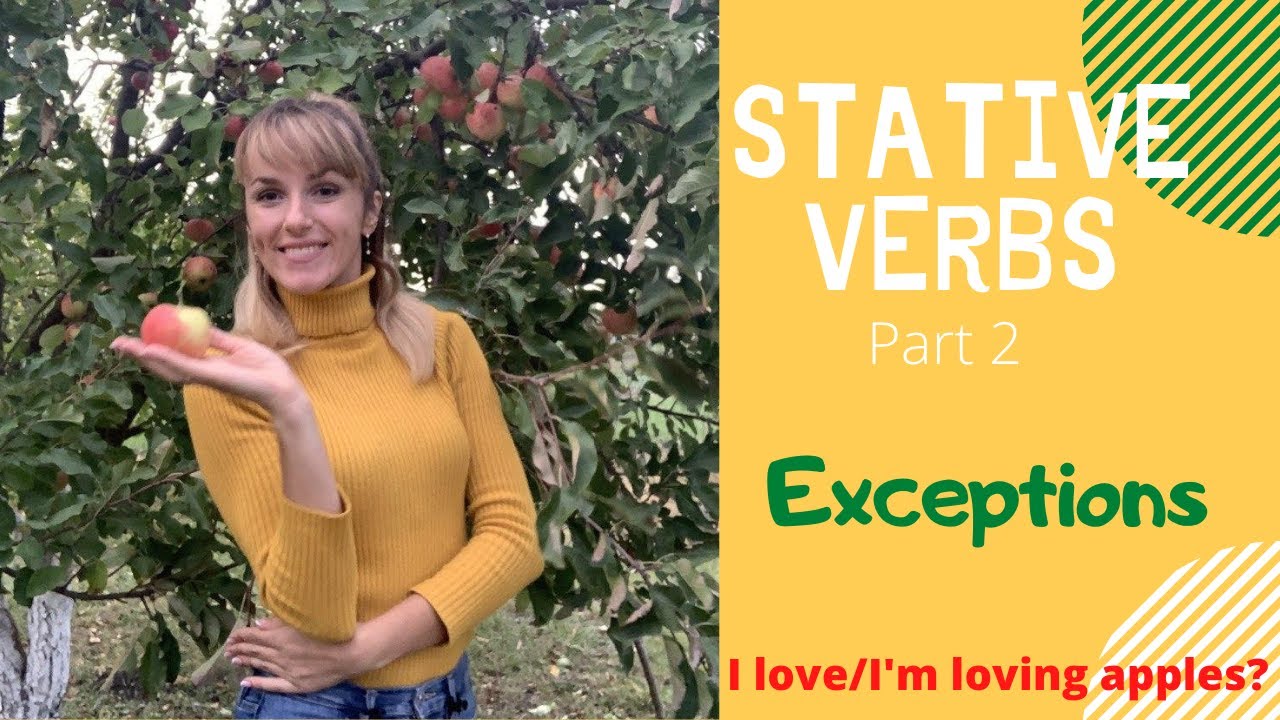 Stative VERBS || part 2 || Exceptions