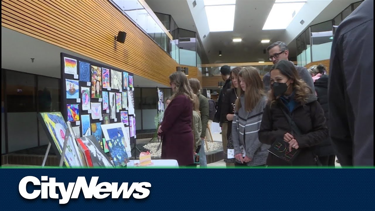 'Spring into Art' showcases student talents in Edmonton