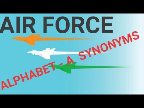 || SYNONYMS FROM A || "Mission Air force "