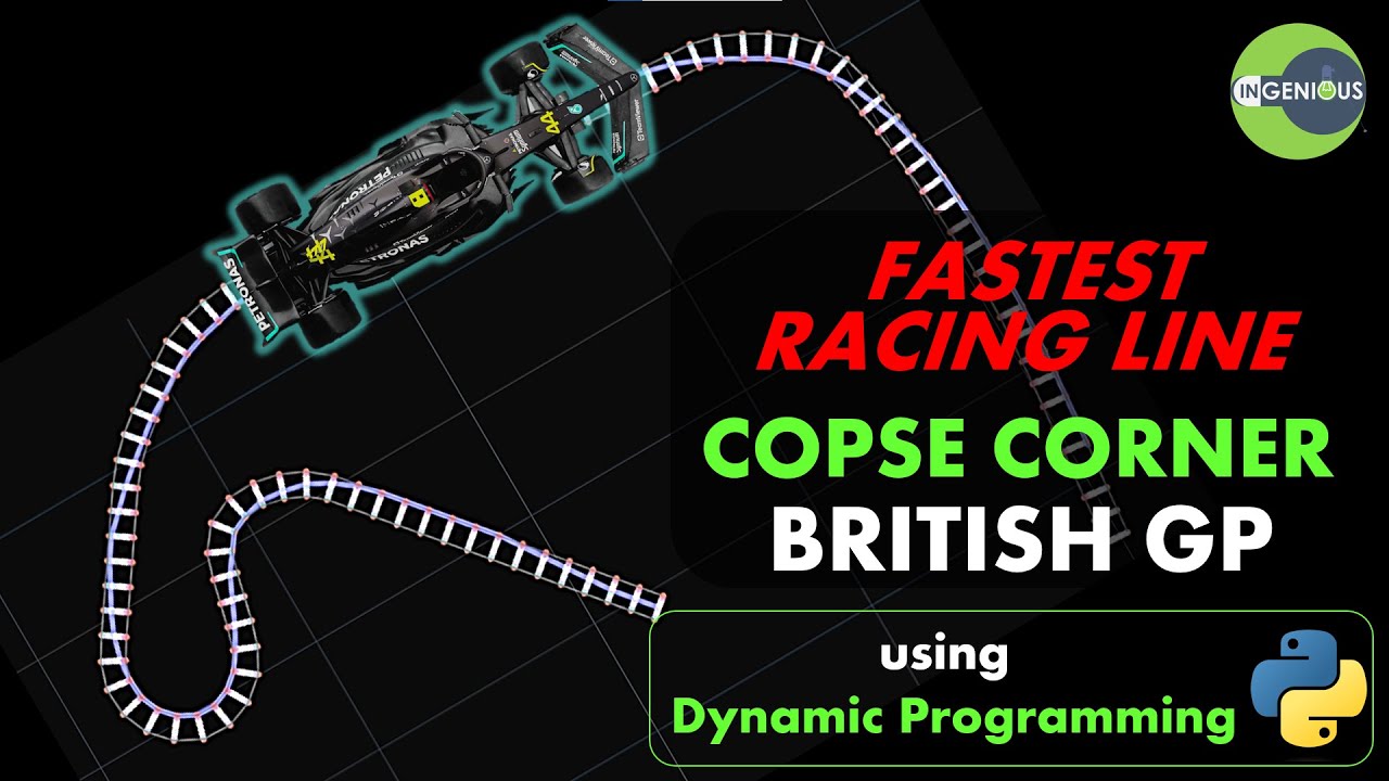 Dynamic programming for racing line optimization in Python