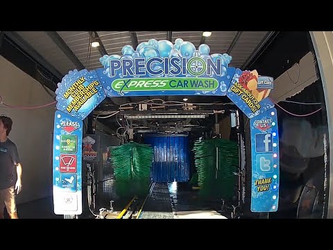 CW 249 | Sonny's tunnel | Precision Express Car Wash | Lindale, TX site