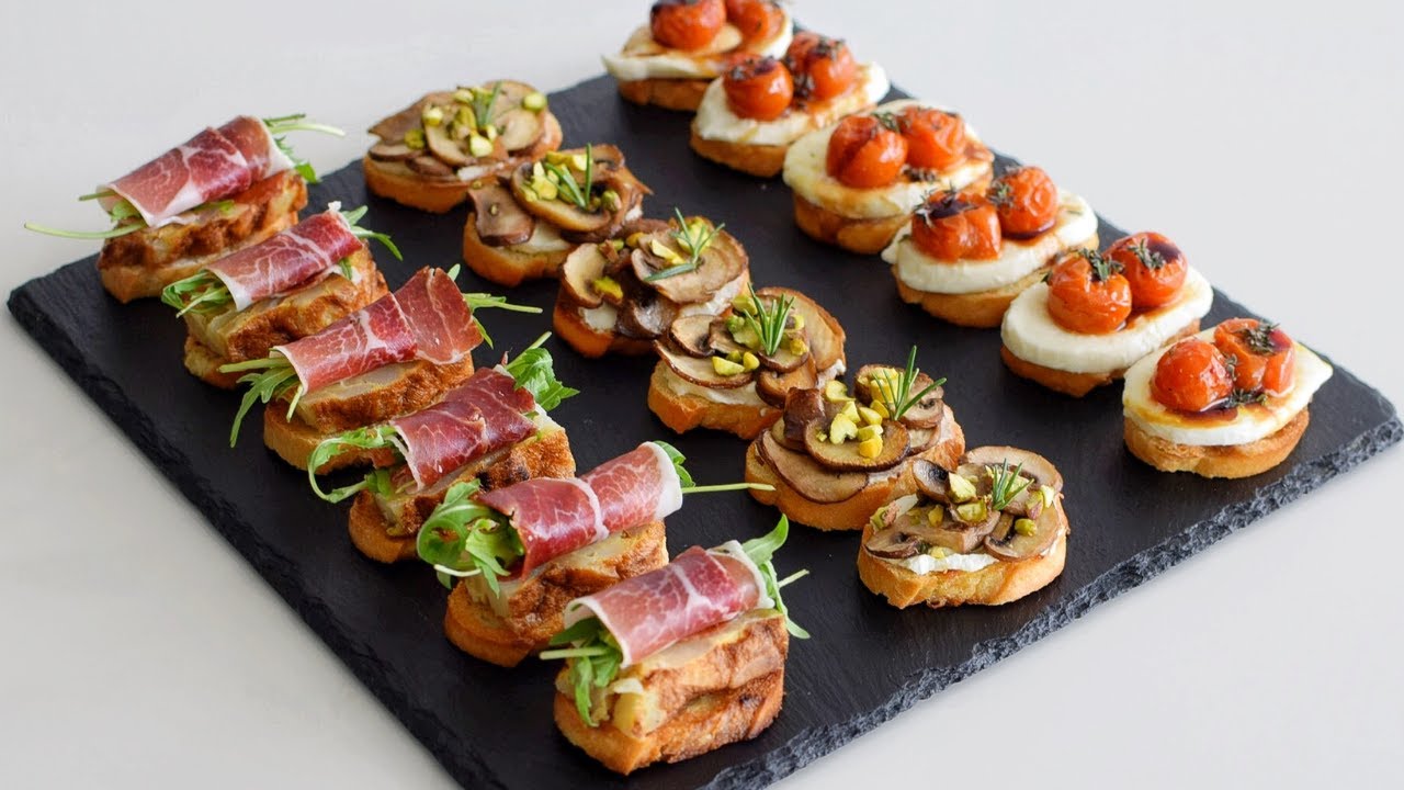 3 deliciosos aperitivos de crostini (bruschetta) para impresionar a tus invitados ✨ DarixLAB