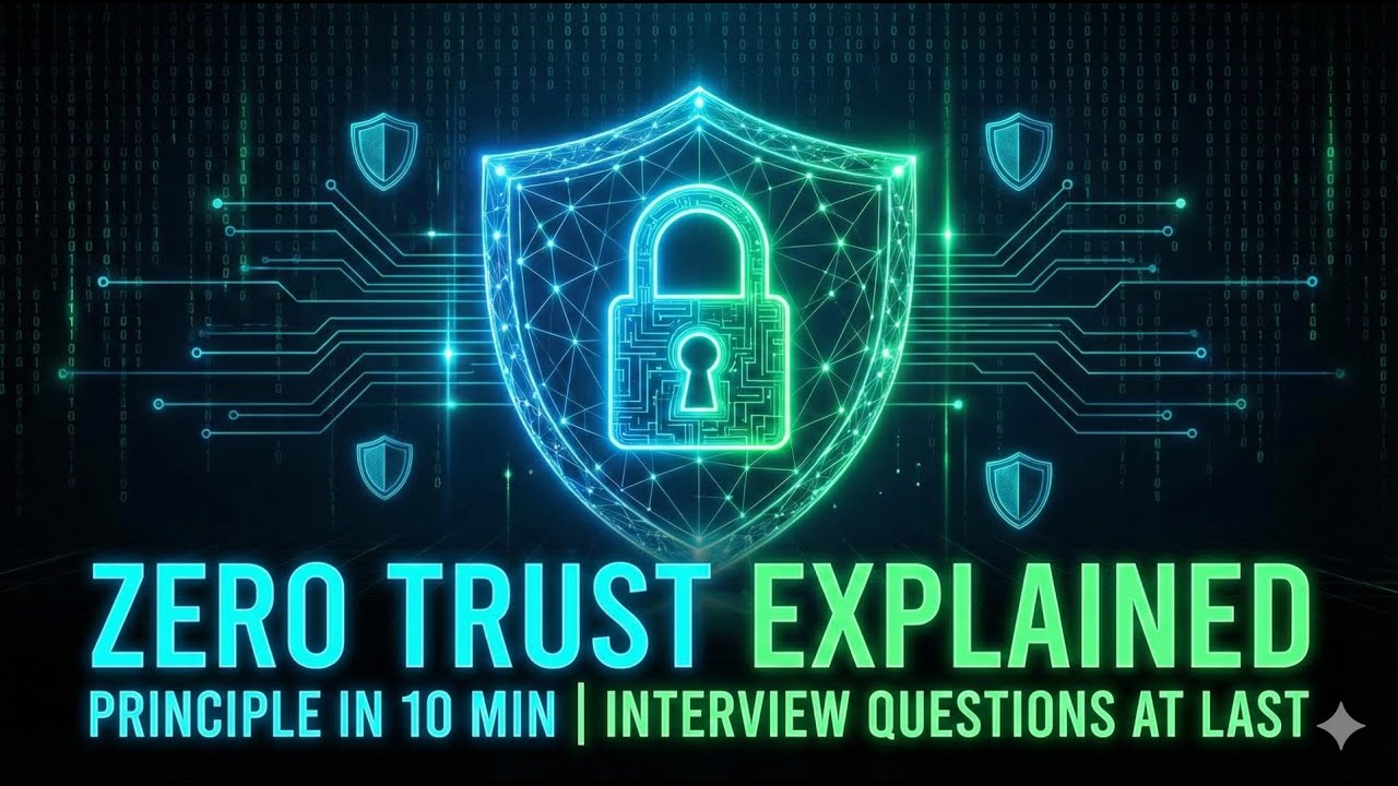 Zero Trust Policy Explained for Cloud & DevOps in 10 Minutes | Must-Know Interview Questions