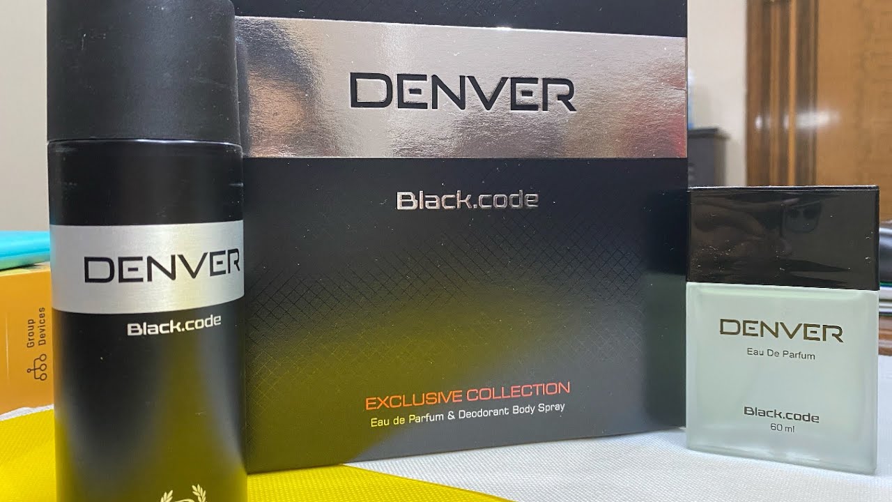Denver Black Code Gift set unboxing & review