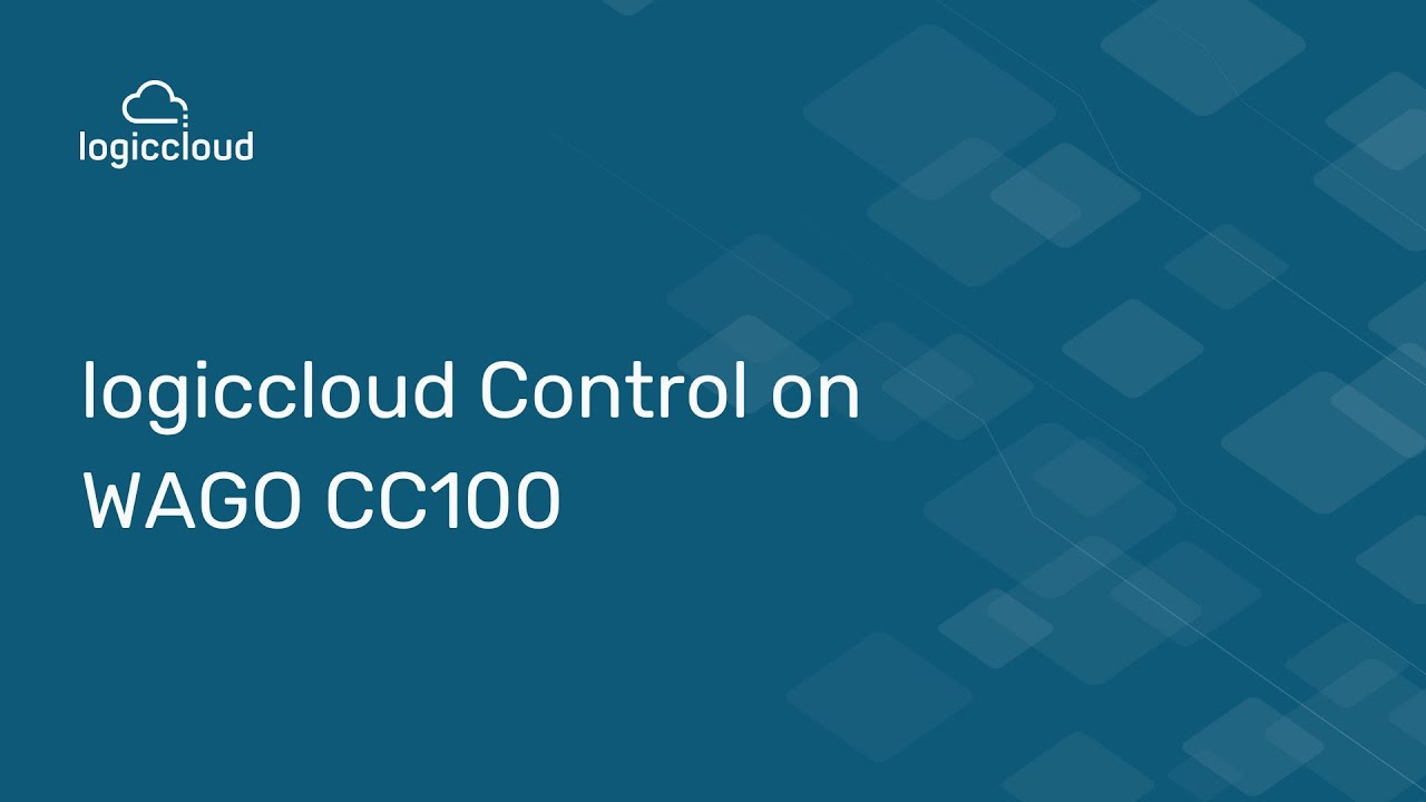 logiccloud Control on WAGO CC100