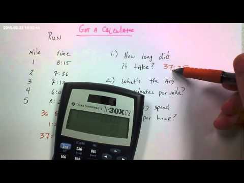 Time and unit conversion lessons