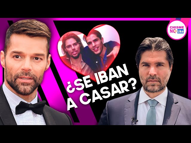 Revelan carta de amor que Ricky Martin le mandó a Eduardo Verástegui
