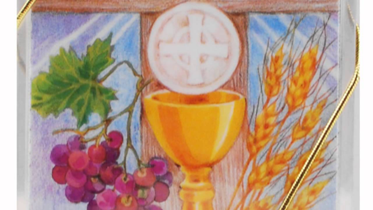 Eucharist Prayer Personalized Prayer Card