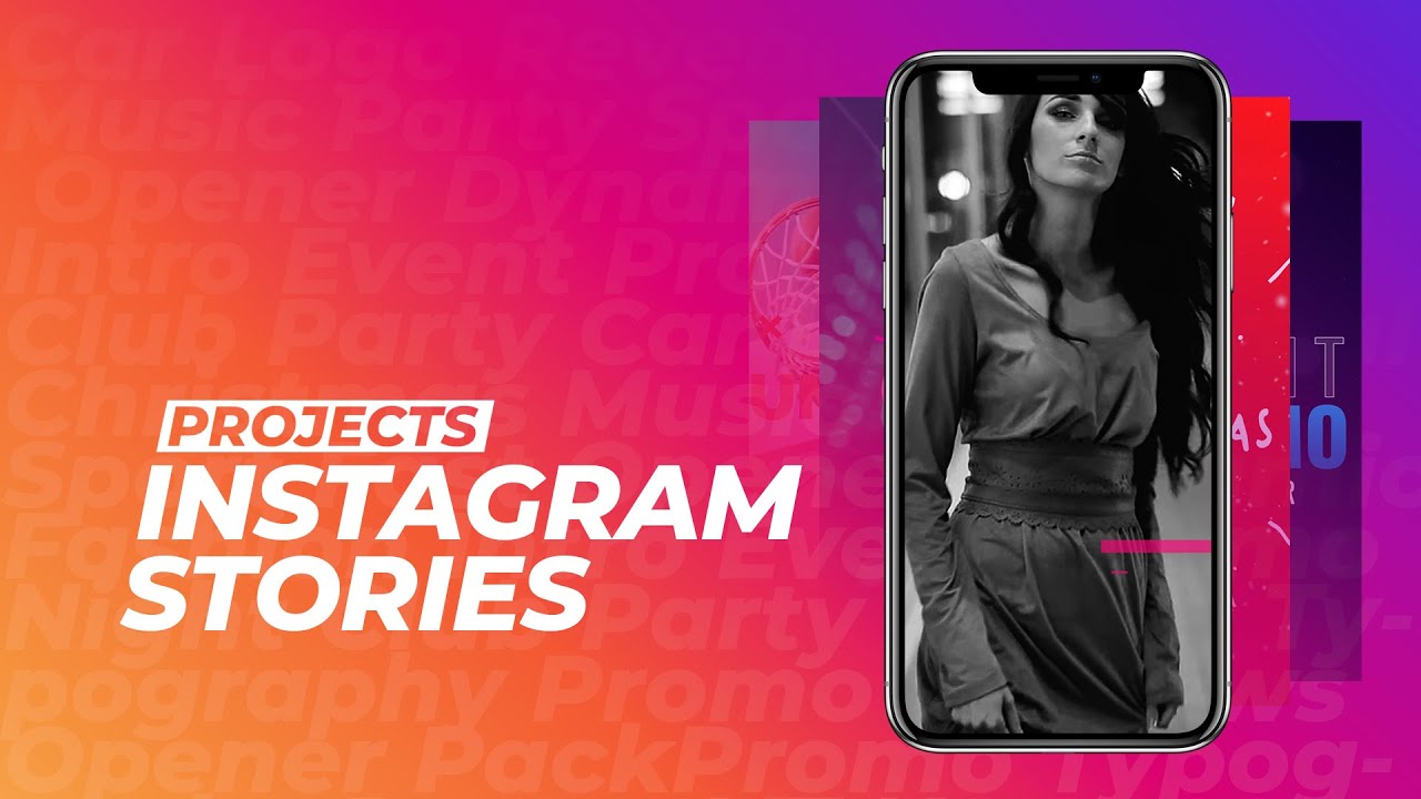 Dynamic Glitch Opener - Instagram Stories