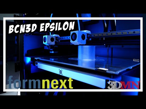 First Look At The BCN3D Epsilon Large Format IDEX 3D Printer - #Formnext