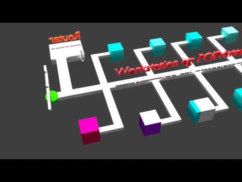 Bus Network Animation