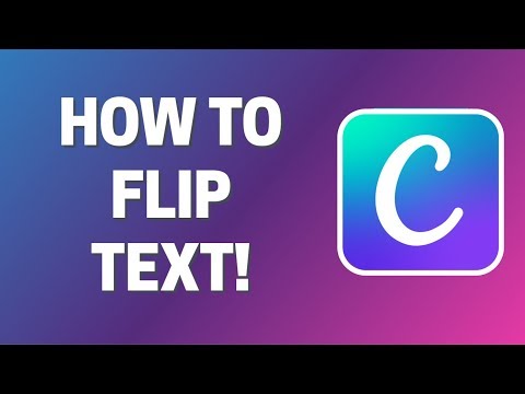 How To Flip Text Horizontally In Canva