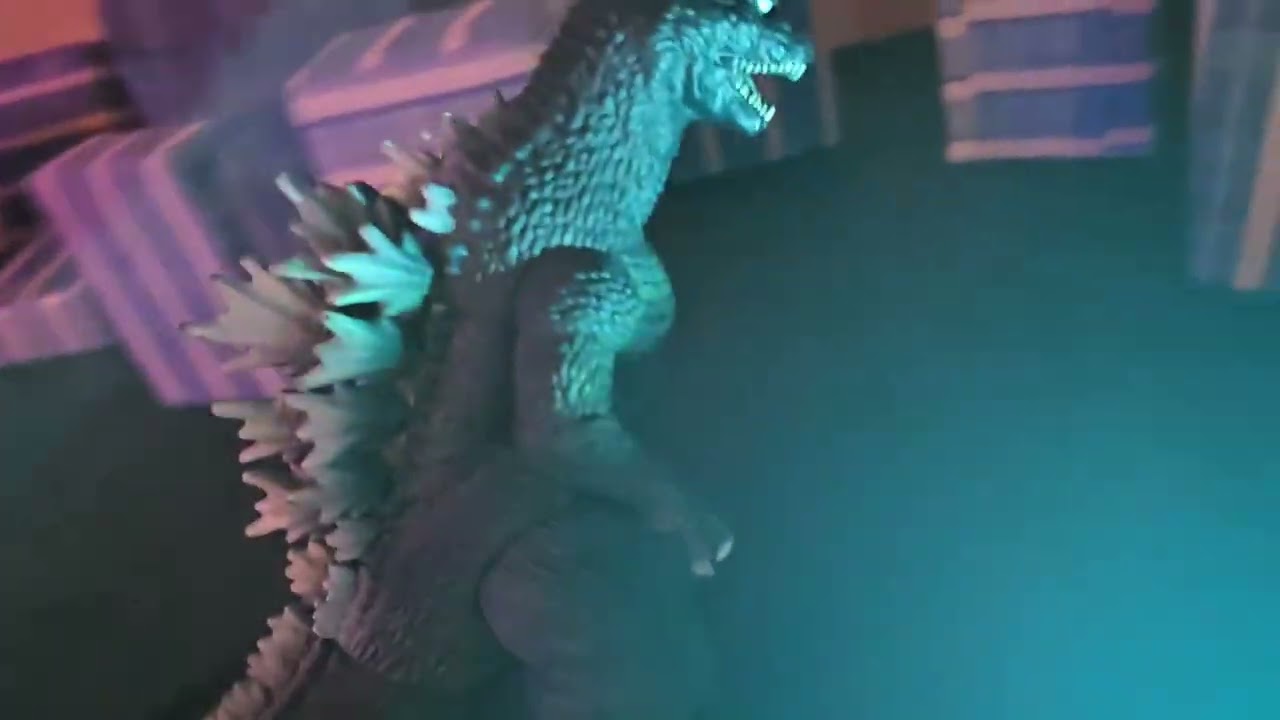 Gmk godzilla atomic beam test (epic!) Action!