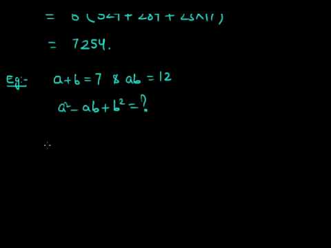 Examples based on Cube Identities - Polynomials Video Lecture - Class 9