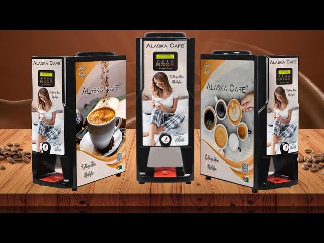 Vending Machine - Alaska Cafe 2 Option Tea Coffee Vending Machine ...