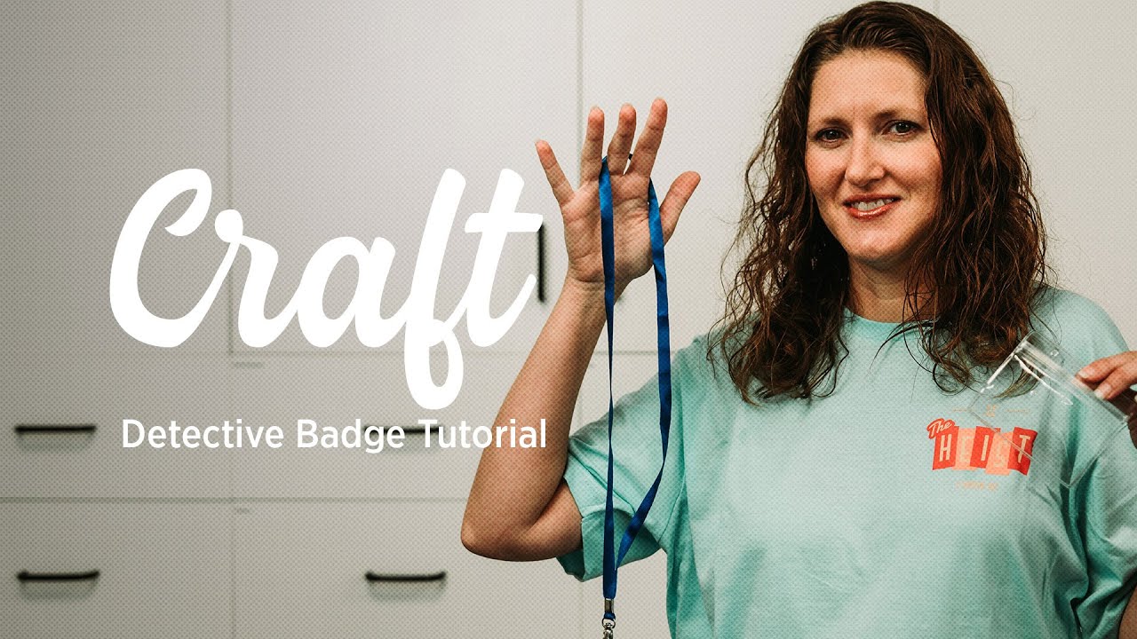 Detective Badge Tutorial | Ms. Kelly