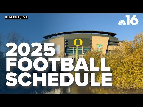 Sports: 2025 Ducks Football Schedule Drops